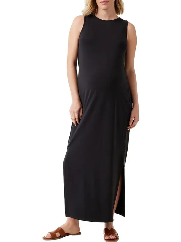 INGRID & ISABEL® The Sidekick Maternity Column Dress - Black