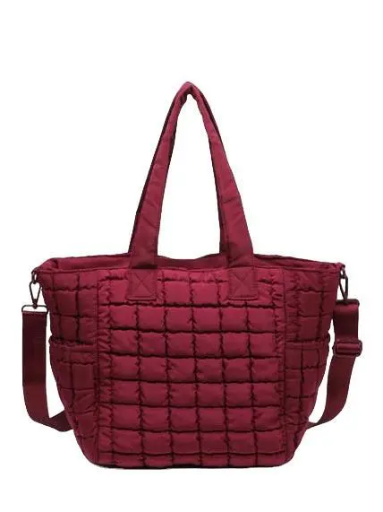 SOL AND SELENE Dreamer Tote Bag - Burgundy