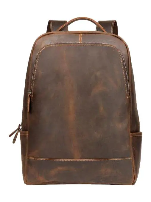 STEEL HORSE LEATHER Vernon Backpack - Brown