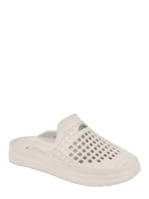 LUSSO CLOUD Scenario Perforated Clog - Bone White