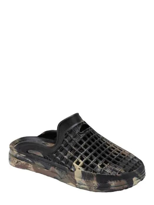 LUSSO CLOUD Scenario Perforated Clog - Woodland Camo