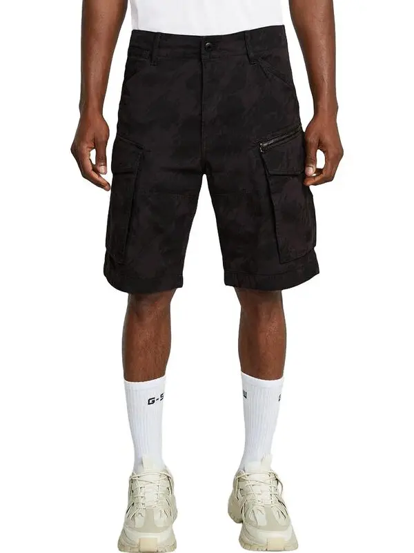 G-star Raw Rovic Zip Relaxed Fit Cargo Shorts - Shadow Glitch Beach Camo