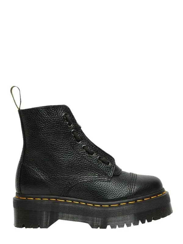 Dr. Martens Sinclair Leather Platform Boot - Black