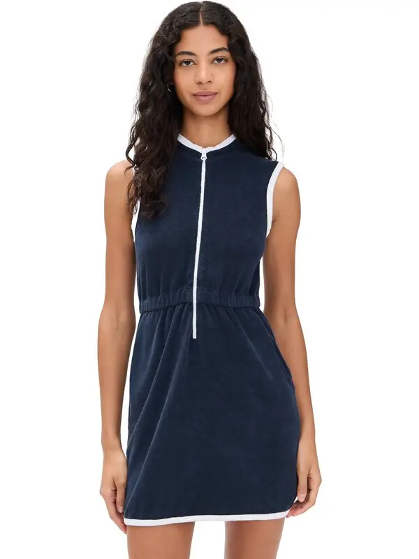 Kule The Terry Dress - Navy