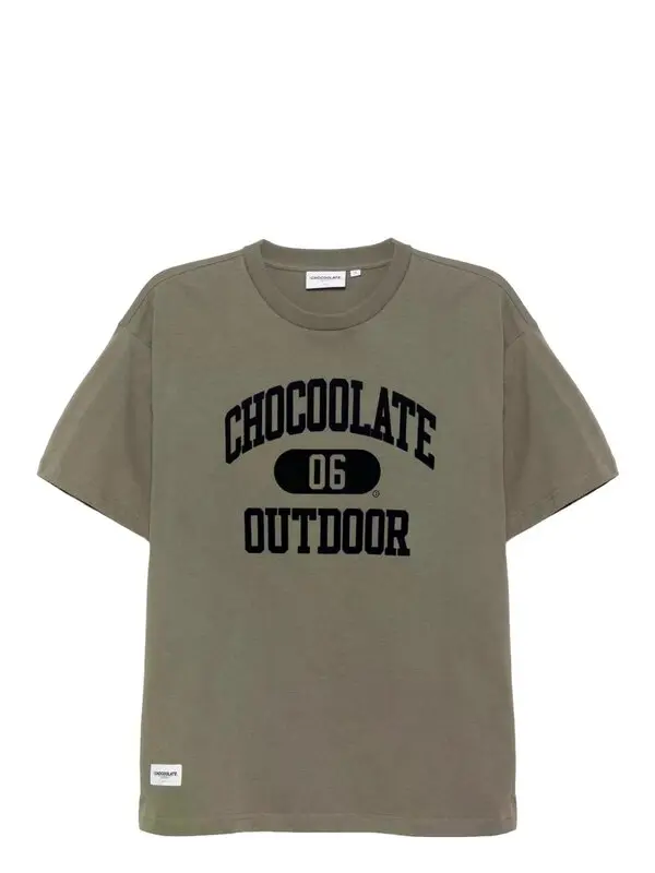 CHOCOOLATE Logo-print T-shirt - Green