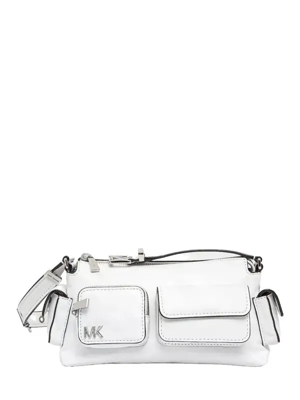 Michael Kors Small Dakota Cross Body Bag - White