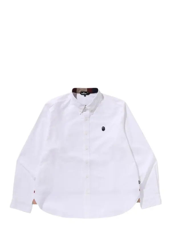 A BATHING APE Oxford Shirt - White