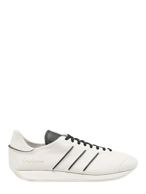 Adidas Y-3 Country Sneakers - Talc/black