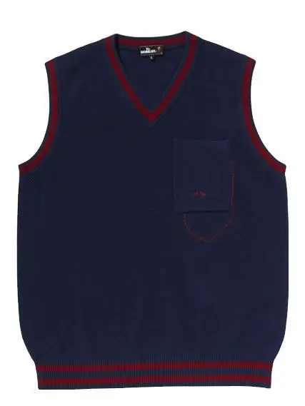 BAPE Tank Top Sweater - Navy Blue