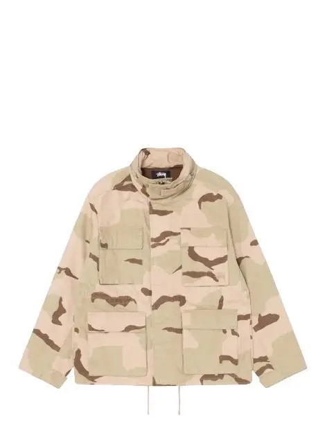 StÜssy M65 Field Jacket - Sand Camo