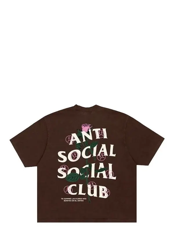 ANTI SOCIAL SOCIAL CLUB Sadboyz Fin De Semana Tee Shirt - Brown