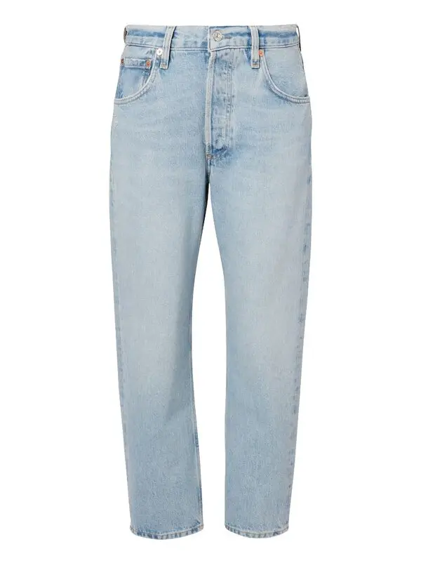 Citizens Of Humanity Winslow Cropped Straight Jeans - Blue
