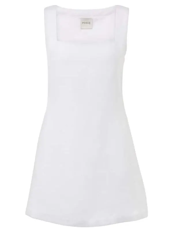 Posse Alice Mini Dress - White