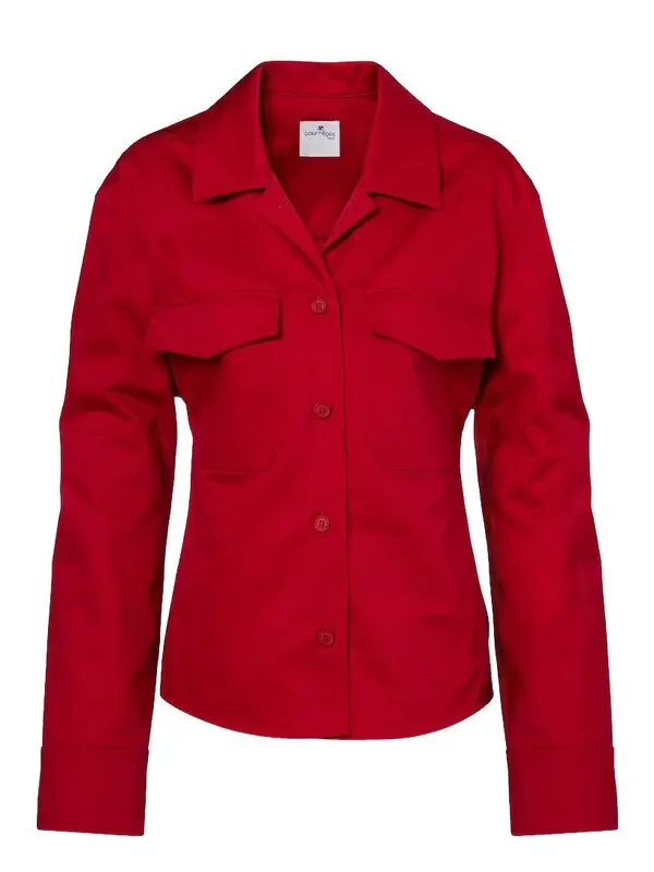 COURREGES Logo Shirt - Red