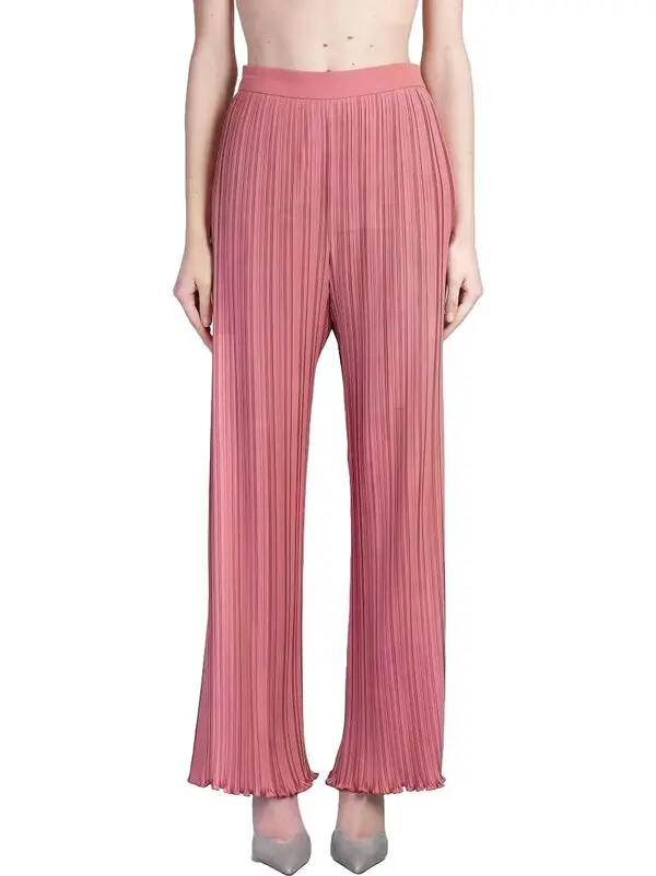 LANVIN High-waisted Trousers - Pink