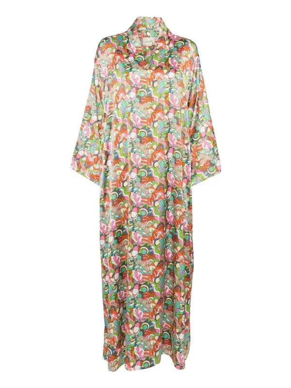 BAMBAH Kaleidoscopic Kaftan - Pink