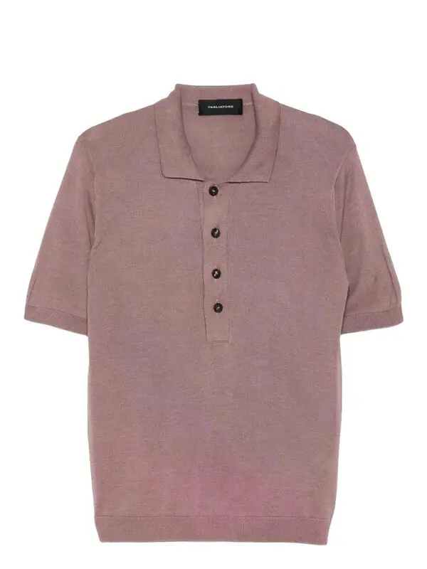 Tagliatore Wiley Polo Shirt - Purple
