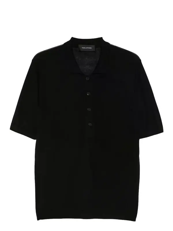 Tagliatore Wiley Polo Shirt - Black