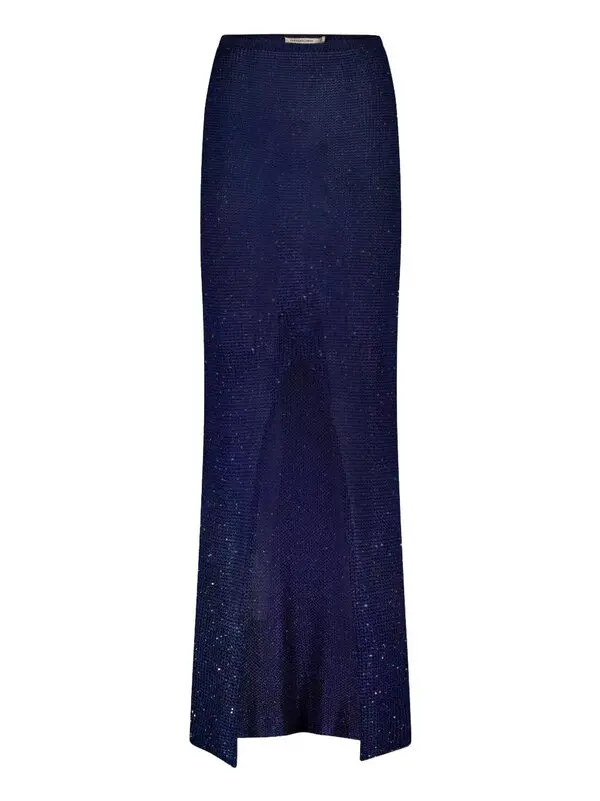 PARAMIDONNA Bruna Maxi Skirt - Blue