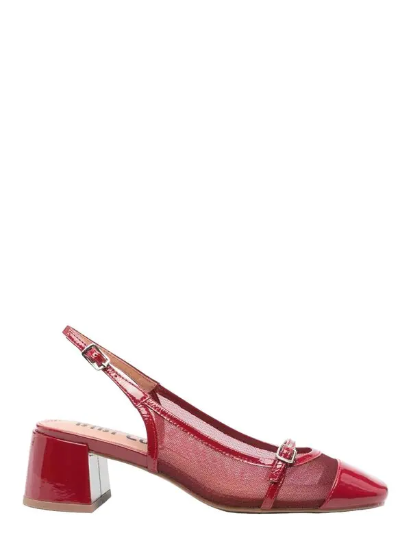 BIBI LOU 50mm Livia Pumps - Red
