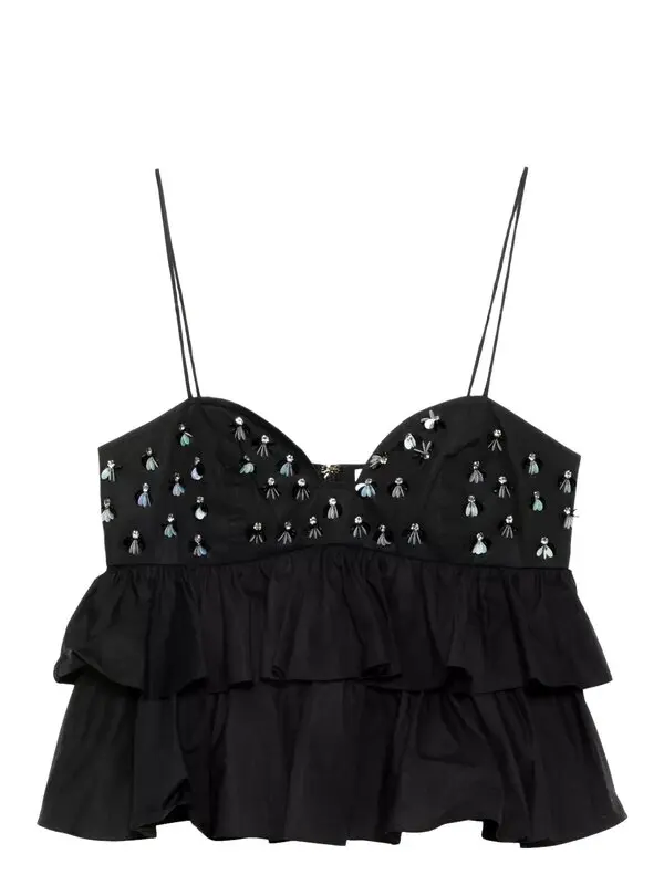 Ulla Johnson Lucia Top - Black