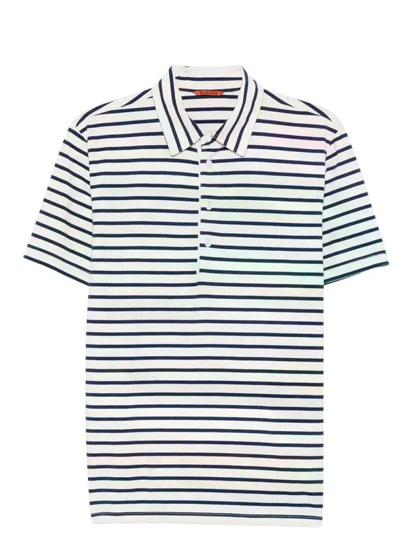 Barena Venezia Striped Polo Shirt - Neutrals