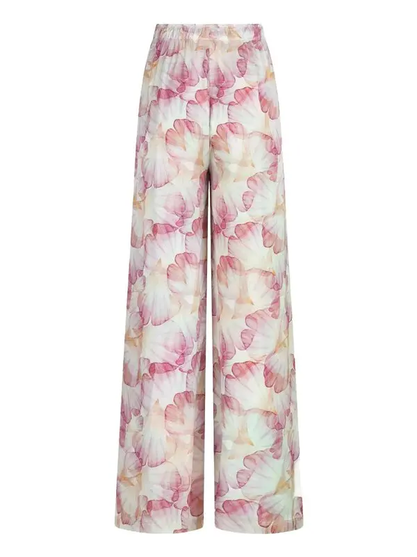 PARAMIDONNA Bloom Beach Trousers - White