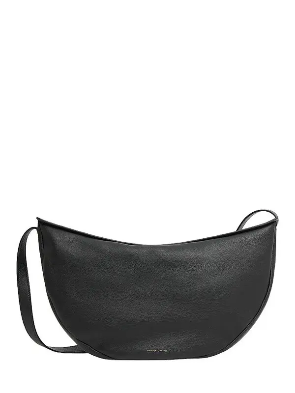 MANSUR GAVRIEL Moon Leather Sling Bag - Black