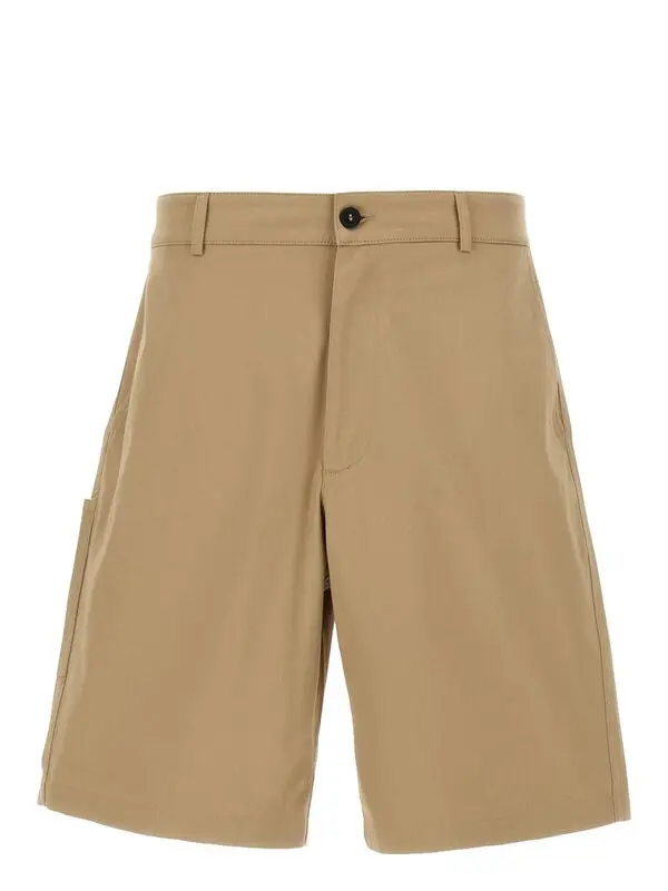 DEPARTMENT 5 Cotton Bermuda Shorts - Beige