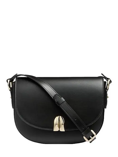 LK BENNETT L.k. Bennett Jodie Leather Cross Body Bag - Bla-black