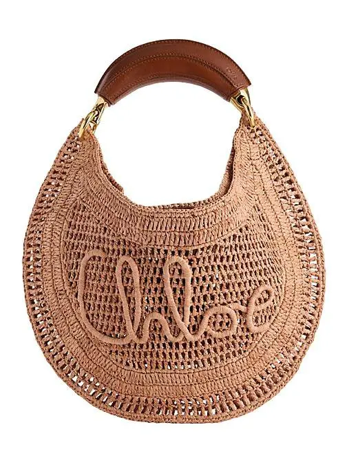 Chloé Raffia Hobo Bag - Summery Beige