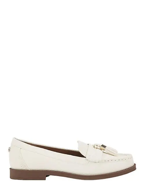 Carvela Manor Faux-leather Loafers - Bone