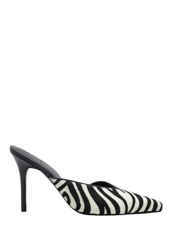 GIA BORGHINI X Helsa Boss Mule - Zebra