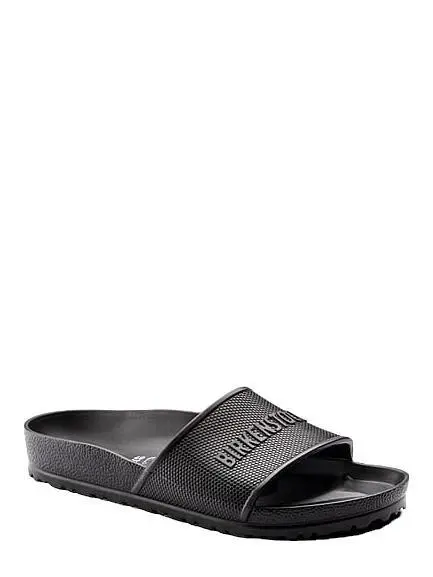 Pink Birkenstock Barbados Eva Slide - Black