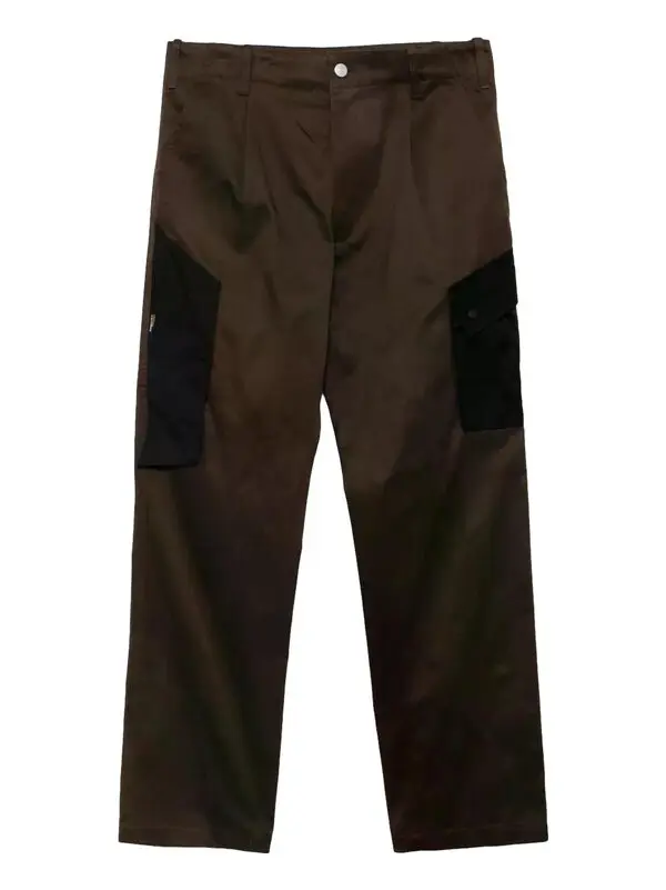 OLLY SHINDER Gardiner Trousers - Brown