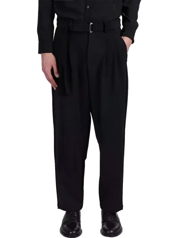 Attachment Tapered Trousers - Black