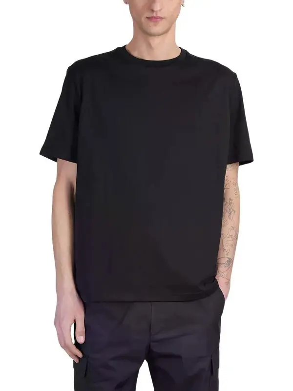 LOW BRAND Cotton T-shirt - Black