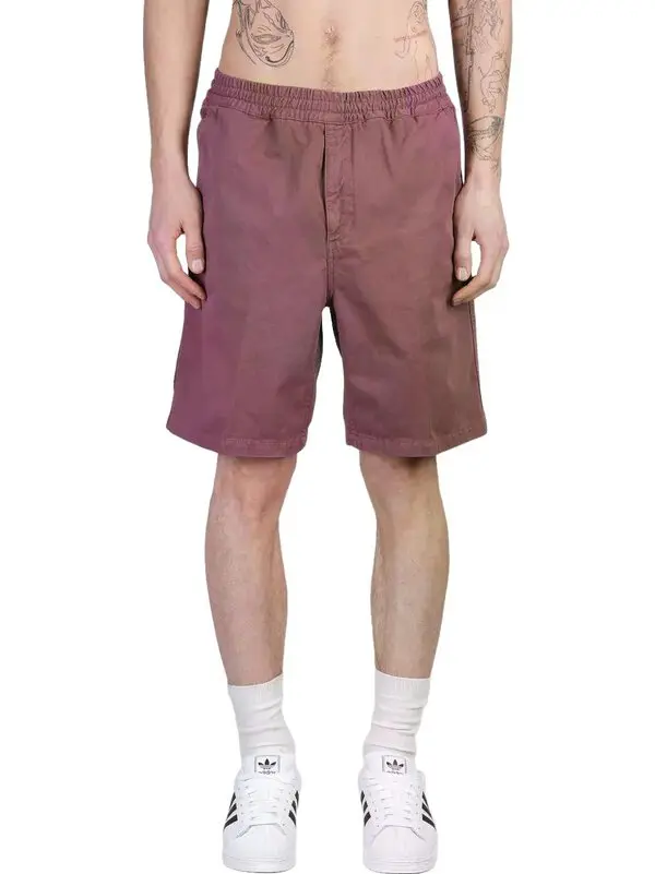 Carhartt Work In Progress Flint Straight-leg Shorts - Red