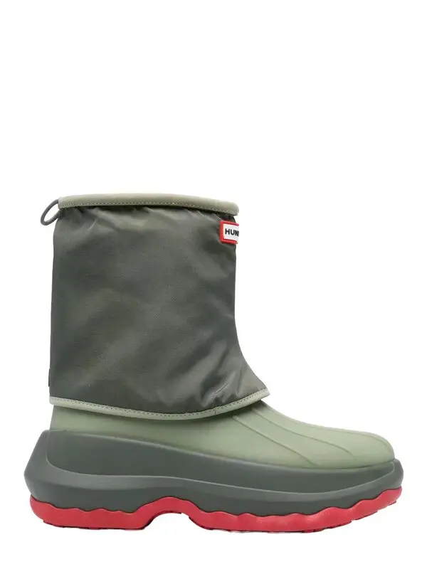 Kenzo X Hunter Logo-patch Boots - Green