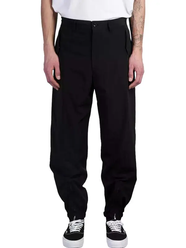Attachment Tapered Trousers - Black