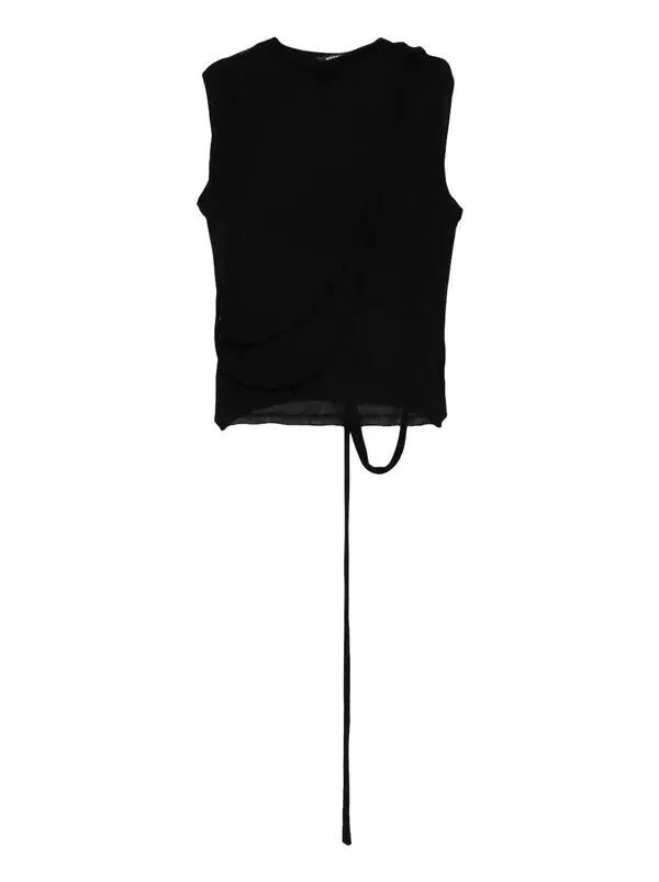 Ottolinger Deconstructed Top - Black