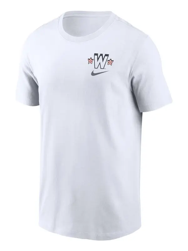 Nike Washington Nationals City Connect 2-hit Mlb T-shirt - White