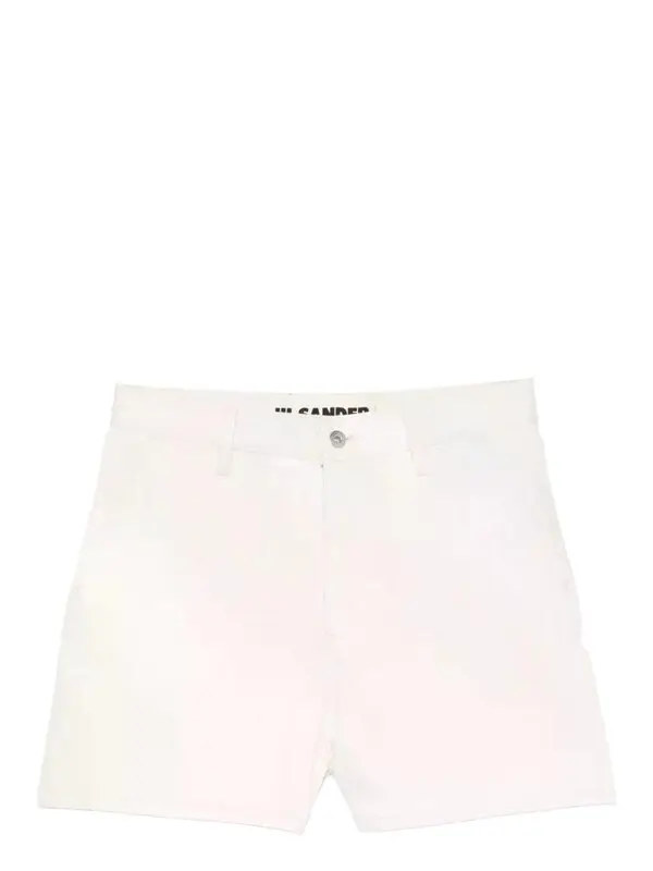 JIL SANDER Denim Shorts - Neutrals