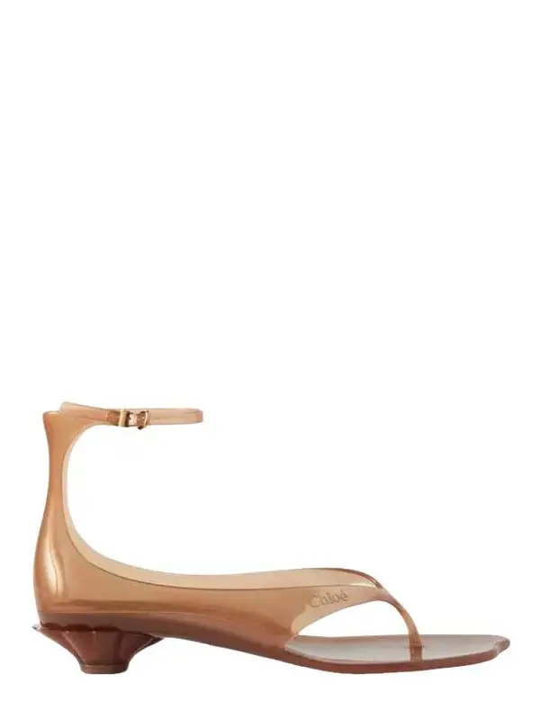 Chloé Jelly Tpu Sandals - Brown
