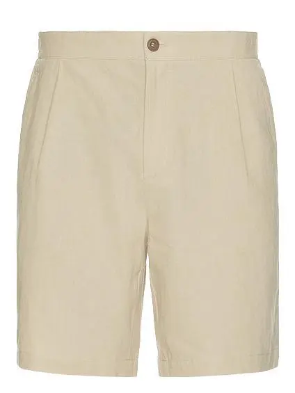WAO Relaxed Linen Short - Light Beige