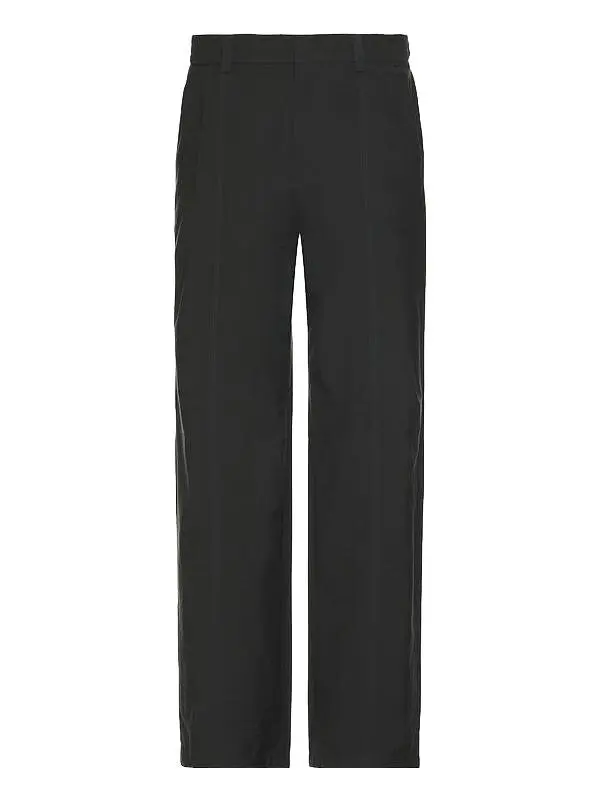 WAO Textured Nylon Pant - Dark Grey