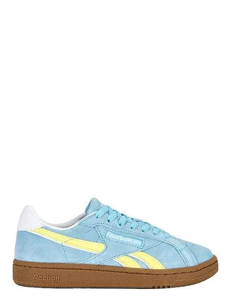 REEBOK Heritage Court Sneaker - Digital Blue  Solar Acid Yellow  & Gum