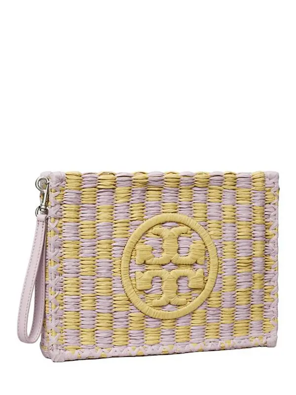 Tory Burch Ella Hand-crocheted Pouch - Pale Purple