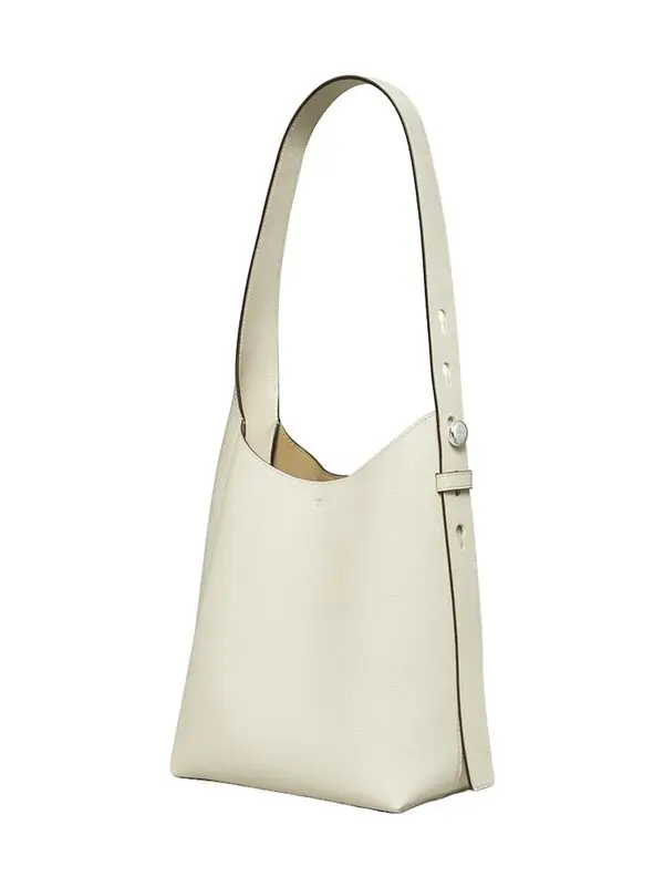 Tory Burch Small Romy Hobo Bag - Light Cream