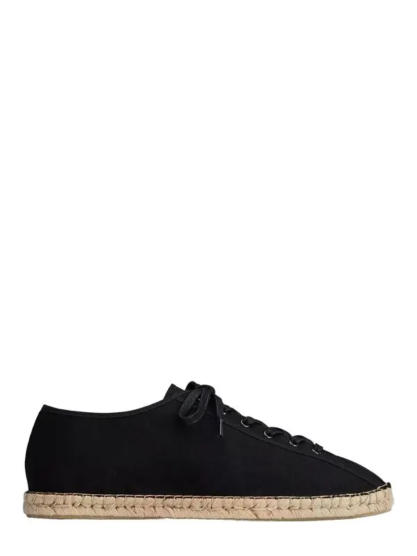 LEMAIRE Linoleum Espadrilles - Black
